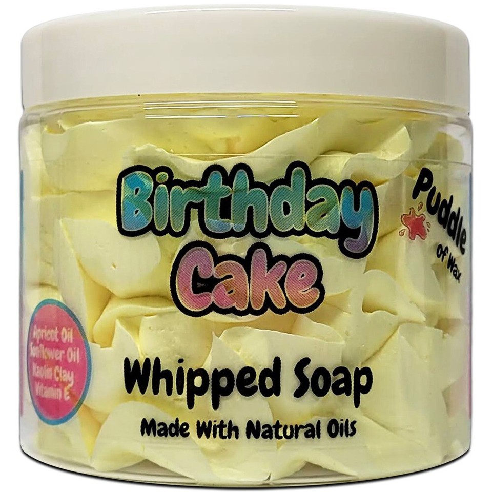 Fluffy Whipped Soap - 150g - Shower Fluff - Neon Coloured - Vegan ...