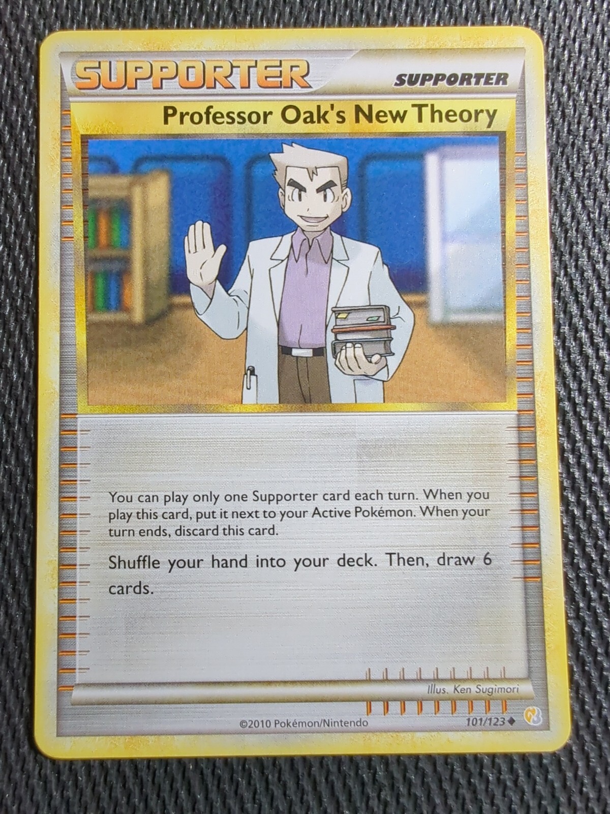 Pokémon TCG Professor Oak's New Theory Heartgold Soulsilver 101/123 ...