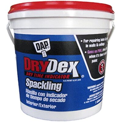 DAP 7079812347 Drydex Spackling Ga Raw Building Material, 1 Gal, Pink ...