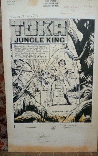 TOKA #3 Original Art Entire Interior 32 pages Frank Springer | eBay