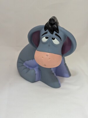 Vintage Official Disney Store Eeyore Winnie The Pooh Money Box/Piggy ...
