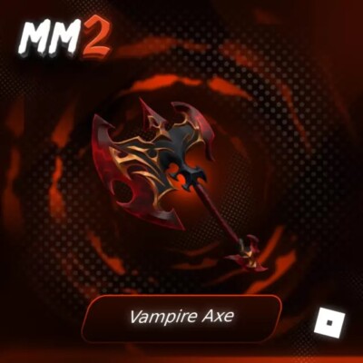 Roblox MM2 Vampire Axe Murder Mystery 2 Cheap And Fast Delivery | eBay