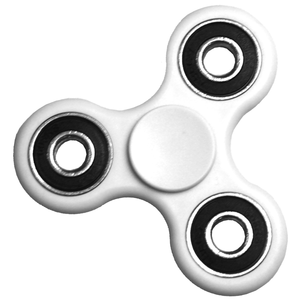 2x Hand Spinner Tri Fidget Plastic EDC Stocking Stuffer Desk Toy Kids 8 ...