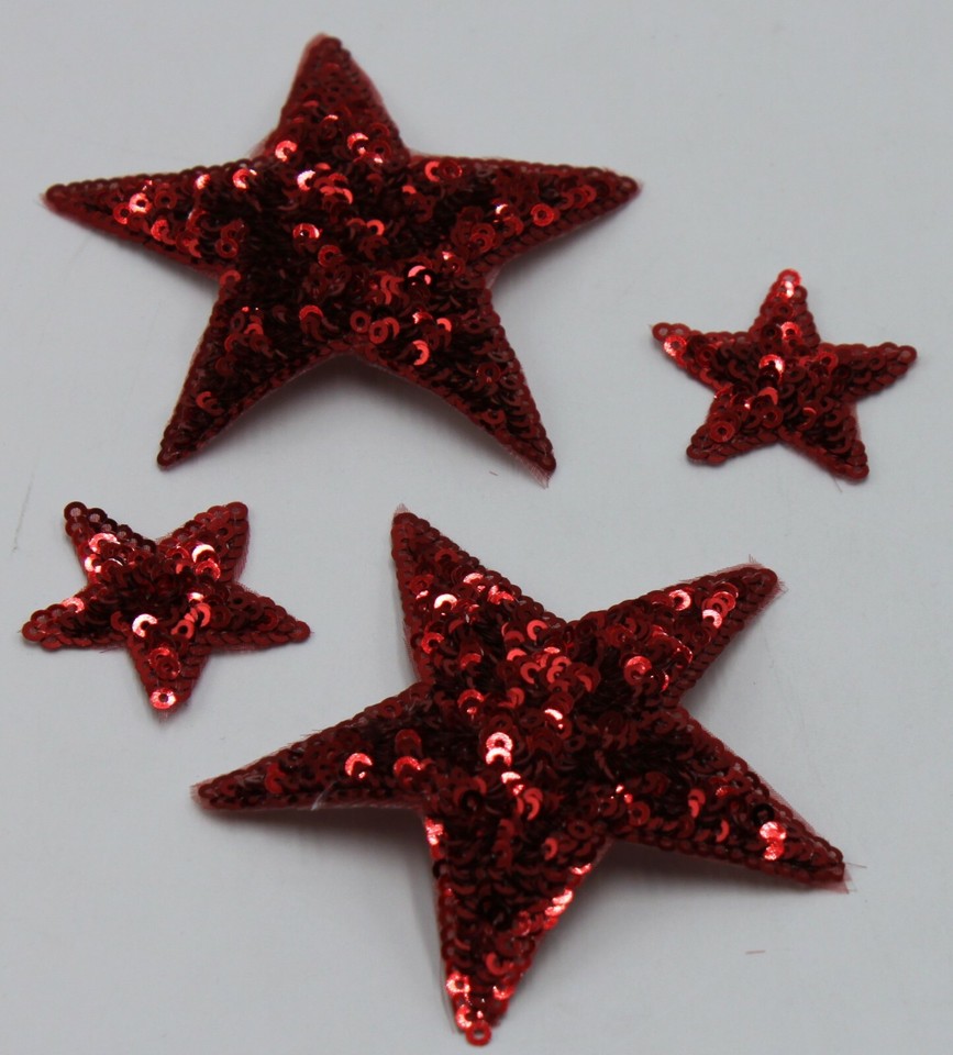 Sequin Star Set: Choose Your Color | eBay