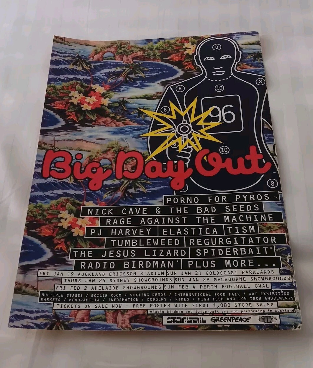 BIG DAY OUT 1995 (Magazine Ad) ( A4 Size) | eBay Australia
