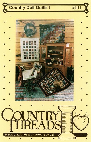 COUNTRY DOLL QUILTS I #111 Quilt Pattern, Doll Pattern by COUNTRY ...