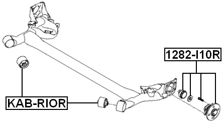 Rear Wheel Hub Febest 1282-I10R Oem 52750-1G000 | eBay