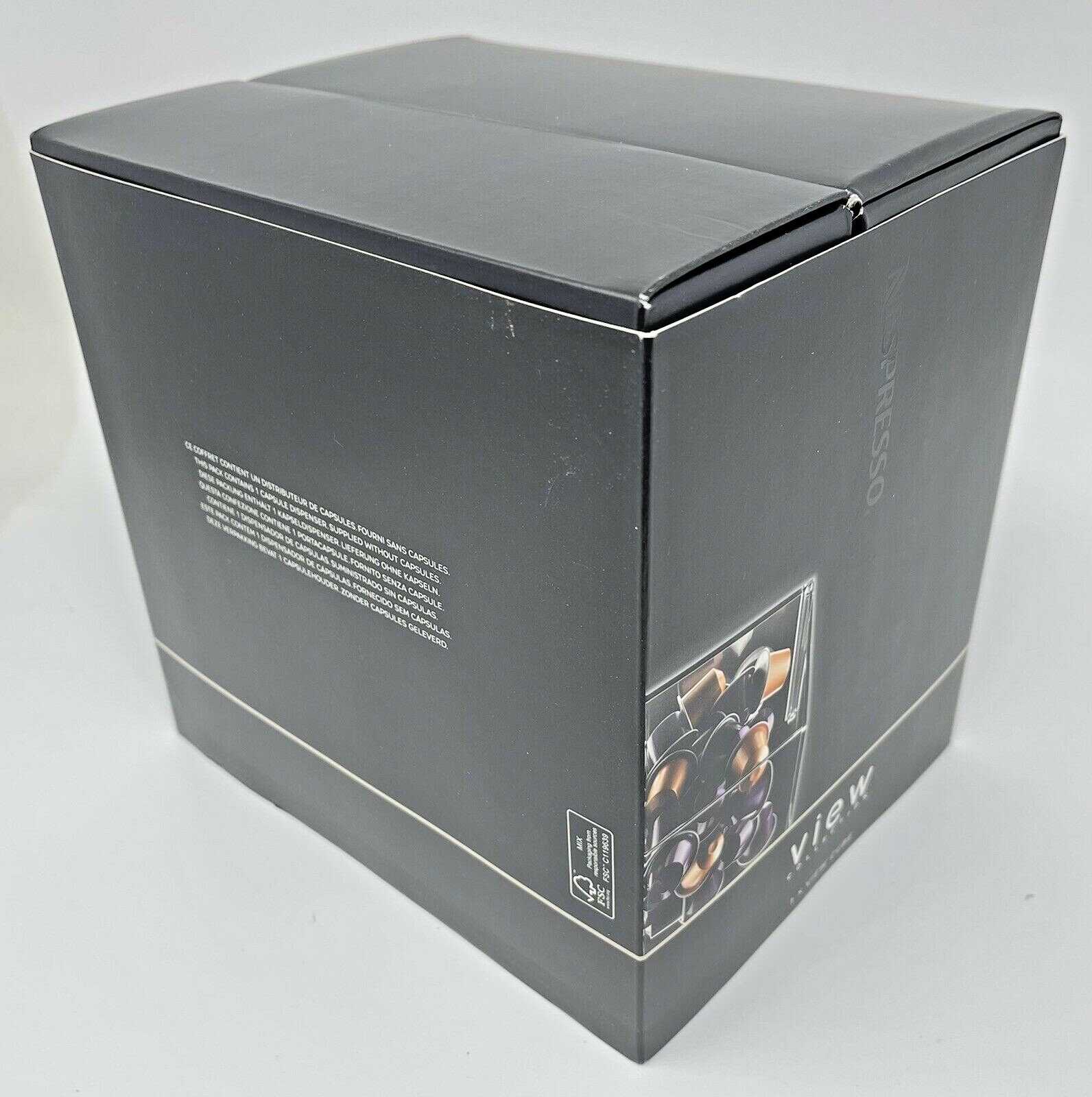 Nespresso View Collection View Cube Capsule Storage & Dispenser NIP | eBay