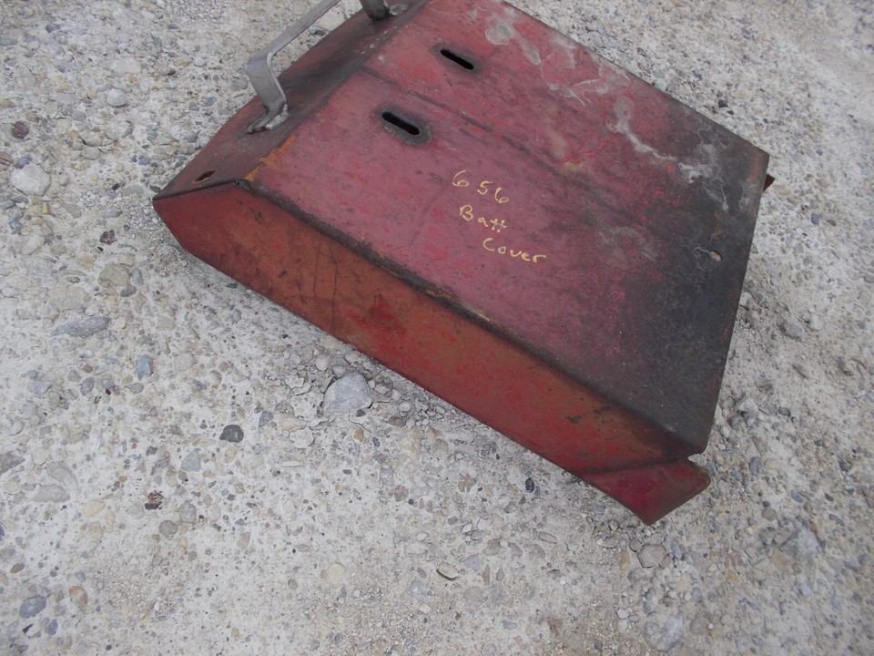 International Farmall 656 IH tractor bottom dash battery cover panel | eBay