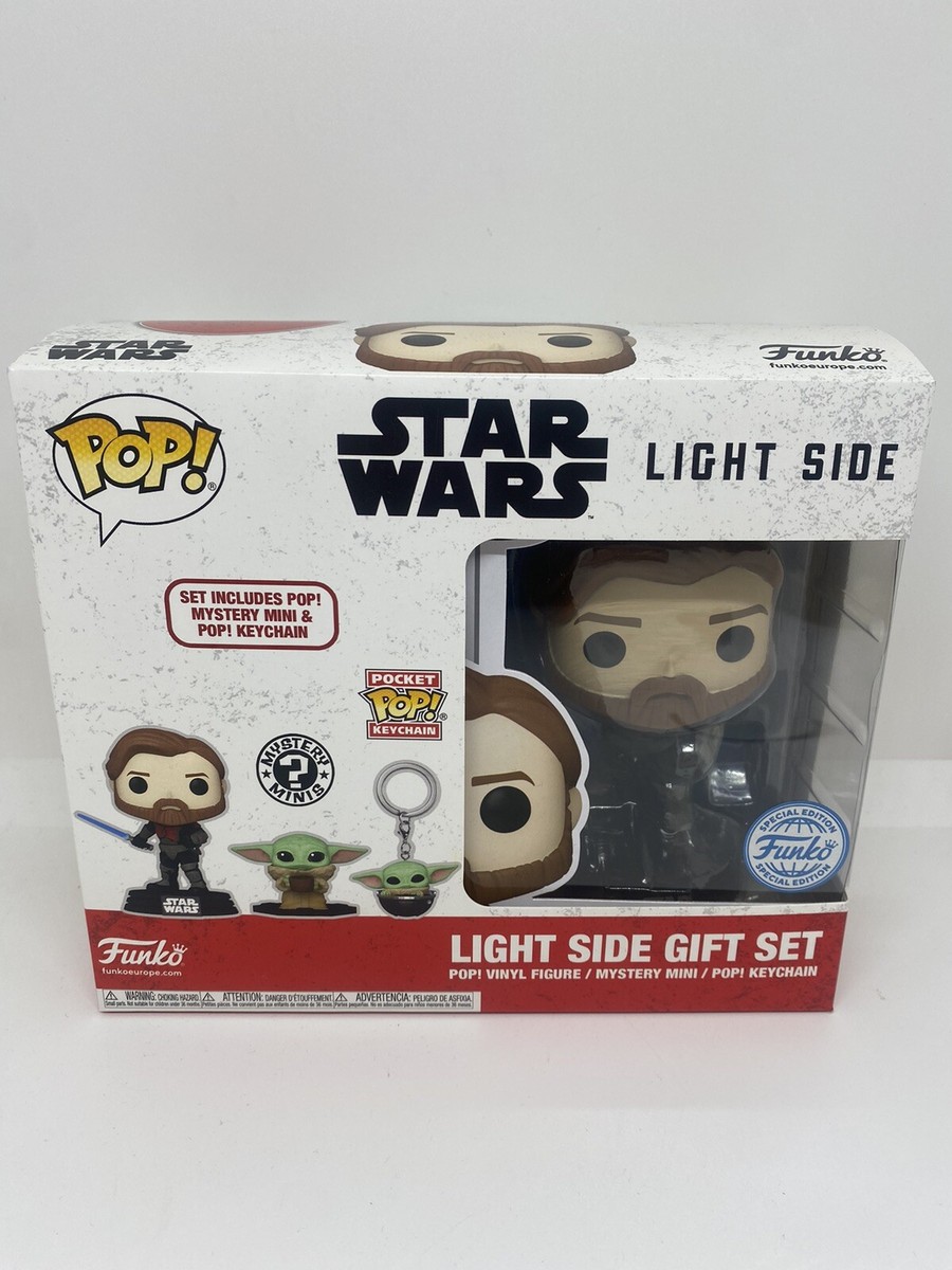 Funko Pop Star Wars Obi Wan Pop 599 Light Side Gift Set With Mystery Mini eBay