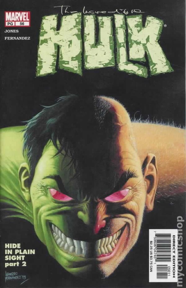 Incredible Hulk #56 FN 2003 Stock Image | eBay