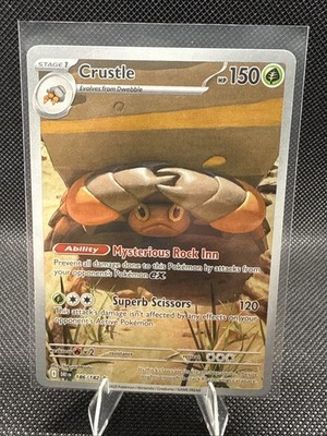 Crustle 186/182 Sv10: Destined Rivals Holo Illustration Rare | eBay