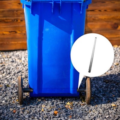 Garbage Replacement Parts Trash Can Spare Upgraded Roller Bin Shaft For ...