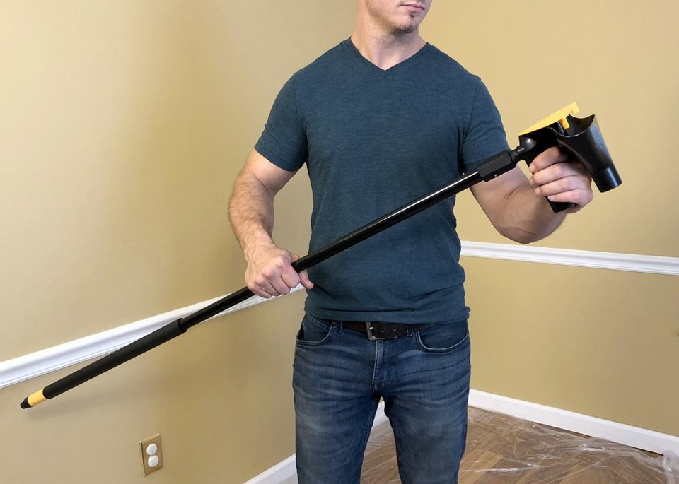 Popeeze Popcorn Ceiling Scraper Tool - Shop Vacuum Attachment for ...