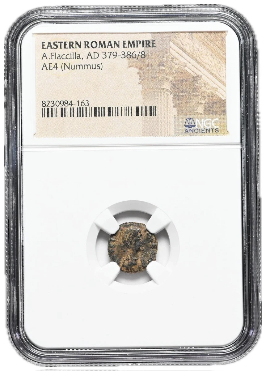 ROMAN EMPIRE. Aelia Flaccilla, AD 379-388. Æ4, NGC Certified | eBay
