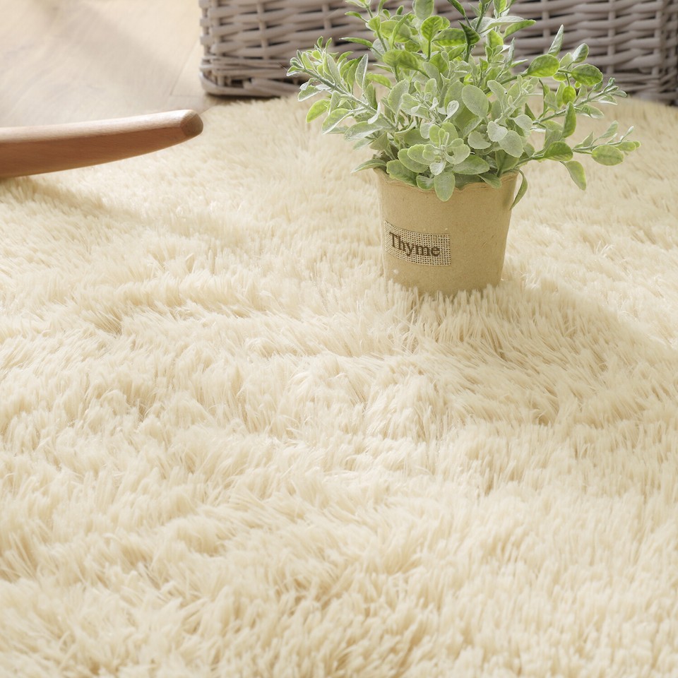 Fluffy Rugs Rug Carpet Large Shaggy Super Soft Mat Living Room Bedroom ...