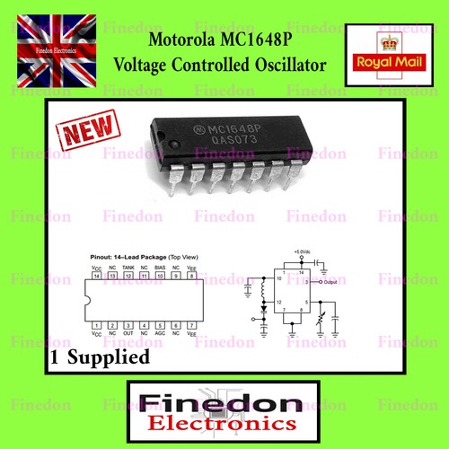 Motorola MC1648P MC1648 Voltage Controlled Oscillator VCO IC UK Seller | eBay
