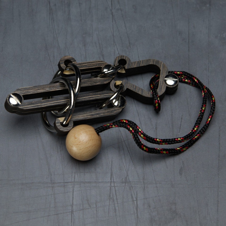 Swan - Ring and Rope Puzzle - Level 6 - Siebenstein Spiele | eBay