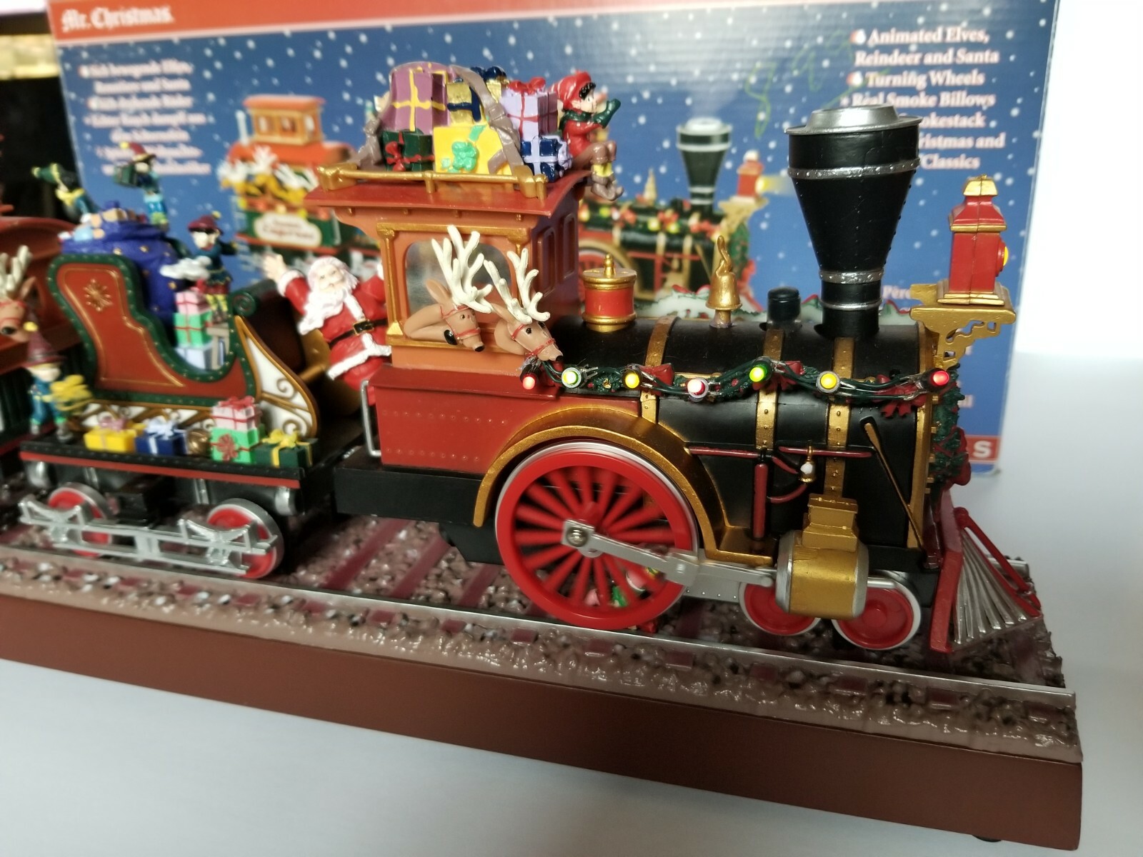 Mr. Christmas Santa's Express Animated Musical Train | eBay