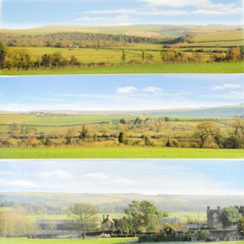 GAUGEMASTER Large Back scene - Countryside (2744 x 304mm) OO Gauge ...