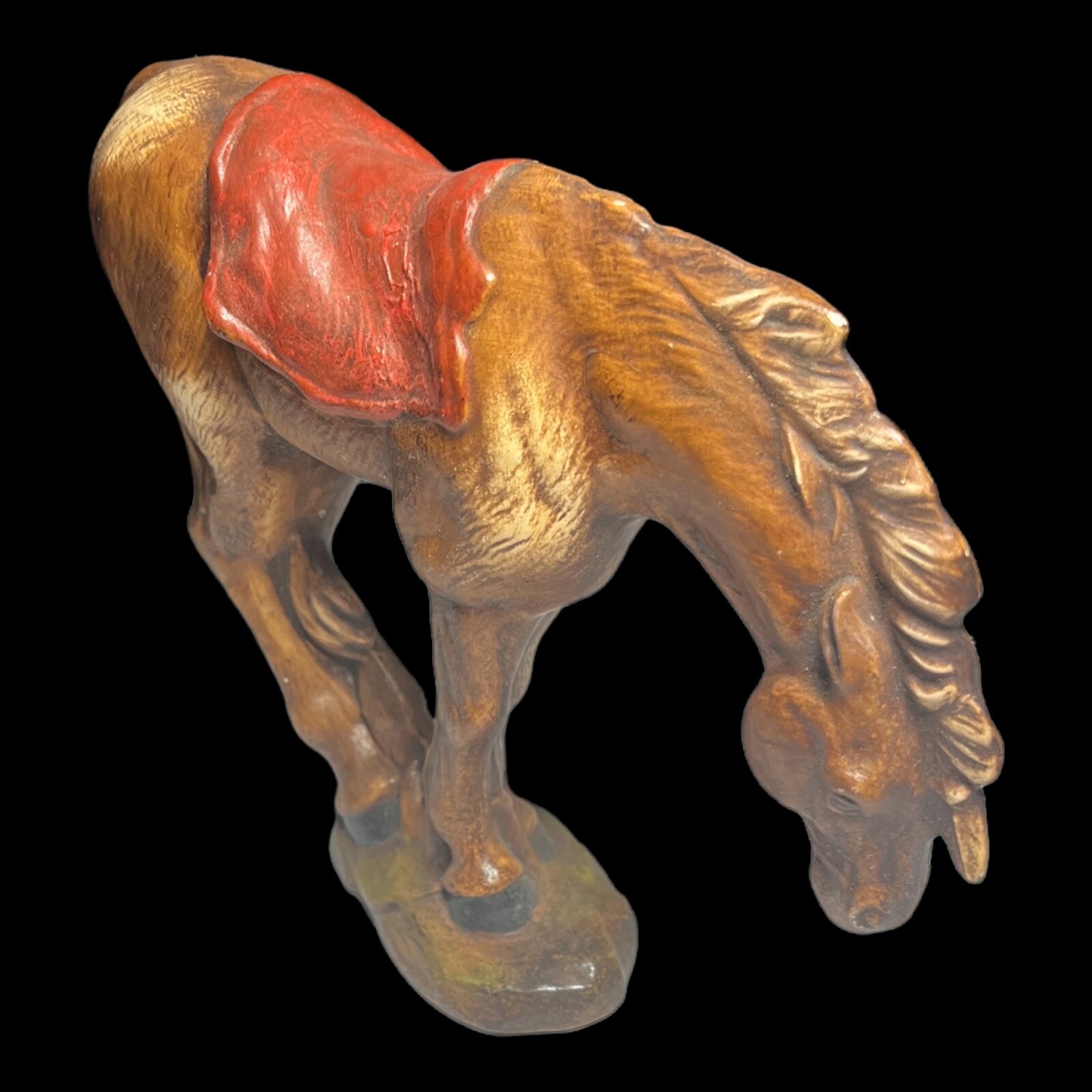 Native American Western Indian Horse Bowing Statue Figurine Collectible ...