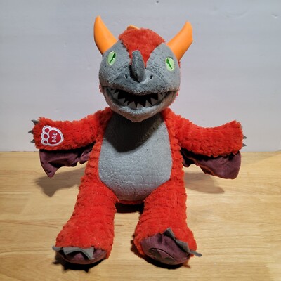 Build A Bear Magiquest Plush Charlock Red Dragon Stuffed Animal Great ...