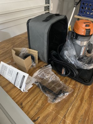 Ridgid R22002 11 Amp Corded Base Router 648846058078 | eBay