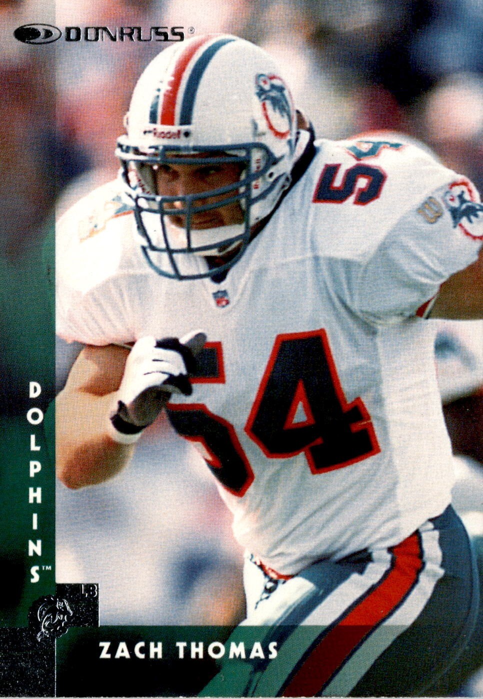 1997 Donruss Football Card #94 Zach Thomas | eBay