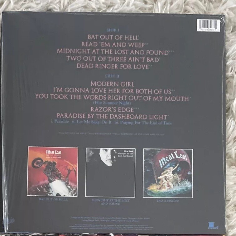 Meat Loaf Record Greatest Hits Album Vinyl 77771218217 | eBay