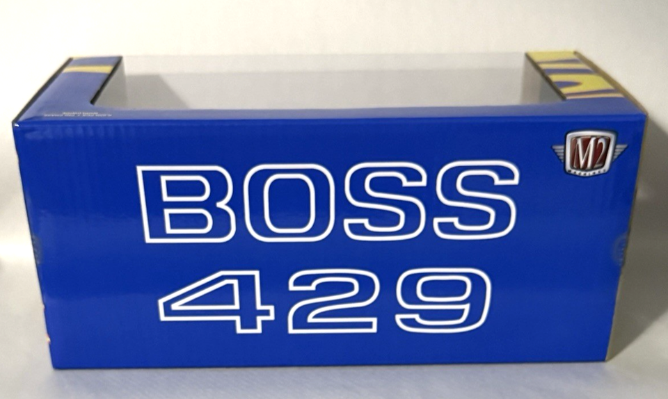 M2 Machines 1970 FORD MUSTANG BOSS 429 ~ 1:24 Scale ~ Boss 429 ~ Chase ...