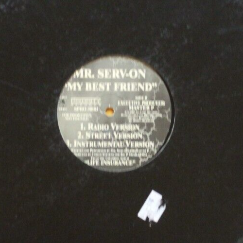 MR SERV-ON "MY BEST FRIEND" 12" SINGLE VINYL PROMO NO LIMIT RECORDS VG ...