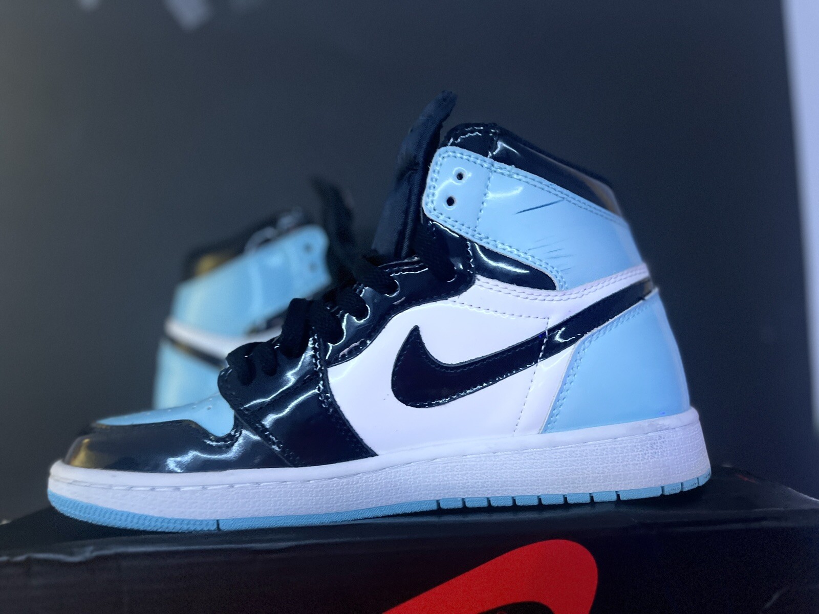 Size 9 - Jordan 1 Retro High OG Blue Chill, UNC 2019 885177551971| eBay