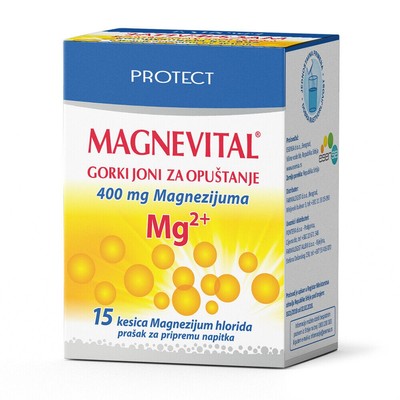 2 x ions amers Magnevital pour la relaxation, poudre de chlorure de ...