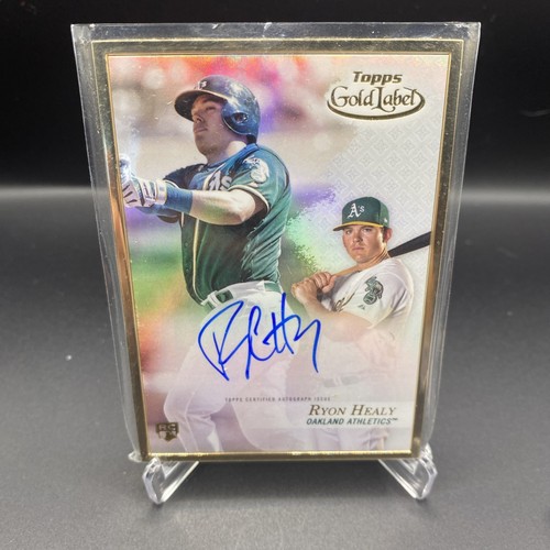 2017 Topps Gold Label - Gold Framed Autographs Ryon Healy #FA-RH (AU ...