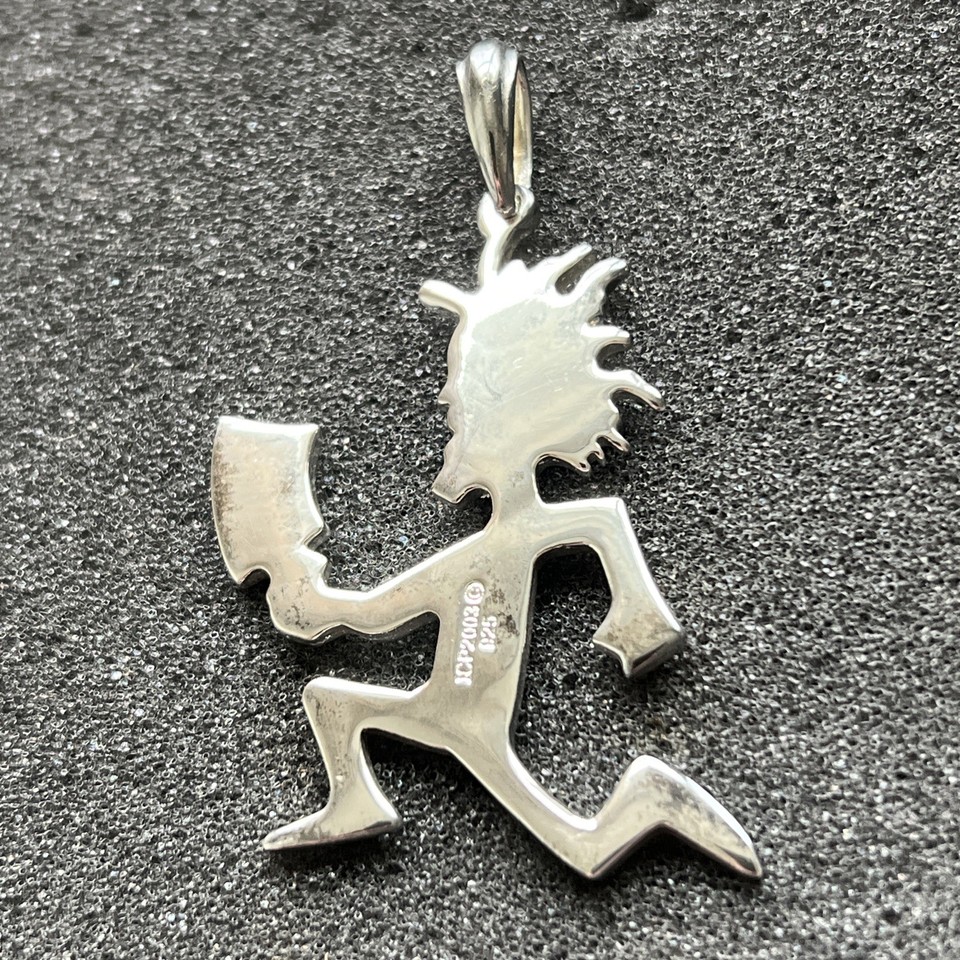 2” Large 2003 Hatchetman .925 Charm Insane Clown Posse ICP Juggalo ...