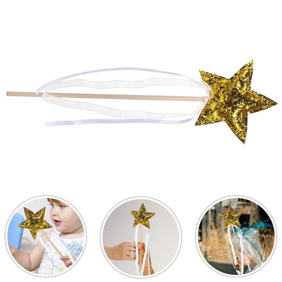 Stage Prop Fairy Wand for Women Wands Stick Party Glitter Sticks | eBay ...