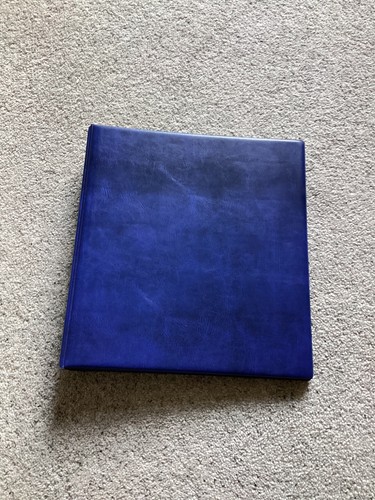 Stanley Gibbons - Malvern Cover Album - Dark Blue with 20 2x2 sleeves ...