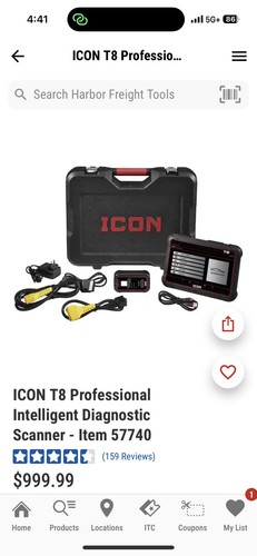Icon T8 Scan Tool Car Diagnostic Scanner. Bran New Never Opened. | eBay