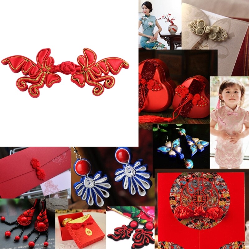 Flower Button for Chinese Traditional Clothing Handcraft Accessories | eBay
