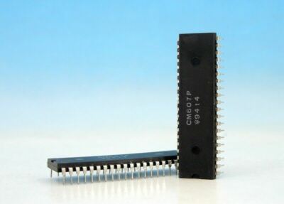 2 x CM607P Pravetz CRT Display Controller CRTC / MC6845P UM6845 / 6845 ...