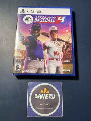 NEW SUPER MEGA BASEBALL 4 PLAYSTATION 5 PS5 SEALED FREE SHIPPING USA ...