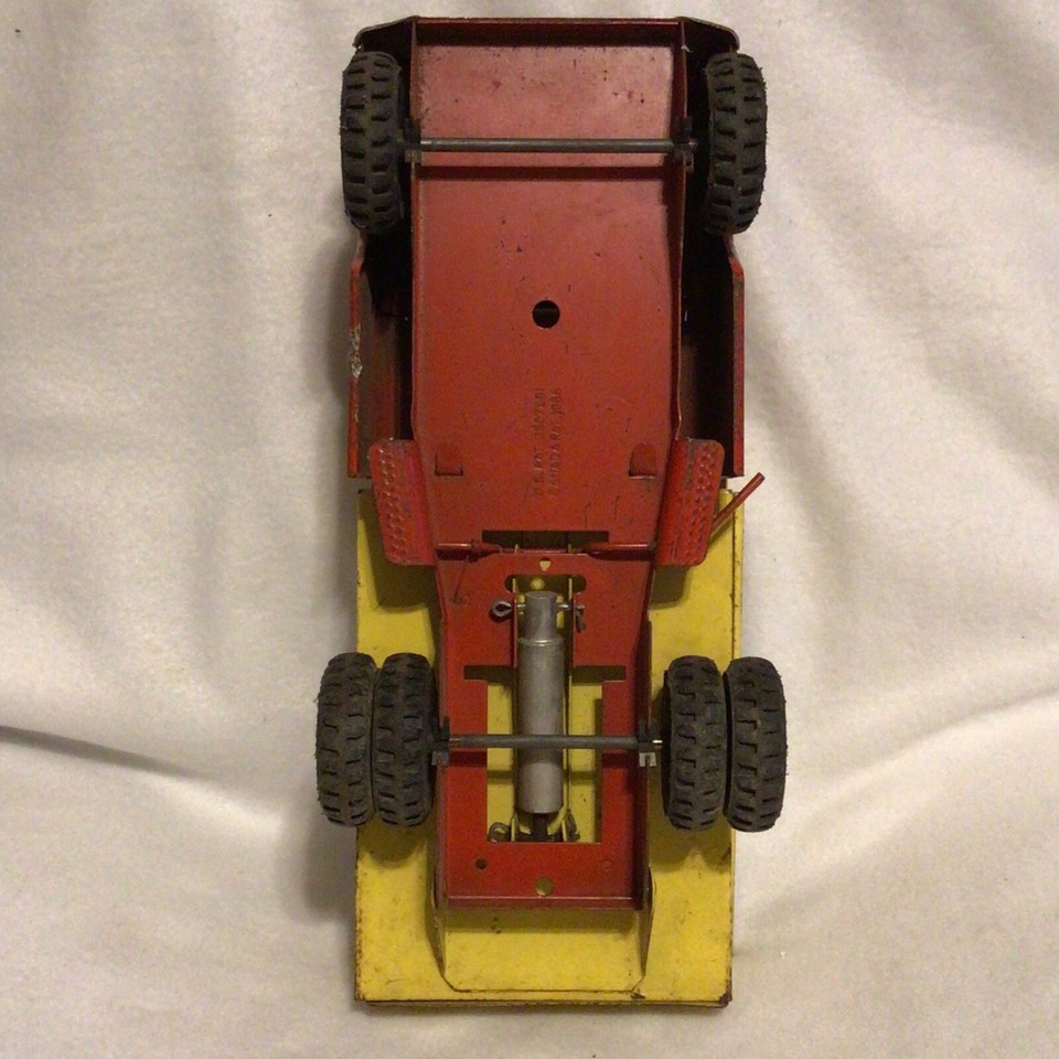 Vint 1966 Pressed Steel Structo Hydraulic Lever Dump Truck 10.00-20 ...