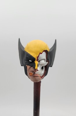 Marvel Legends Custom Battle Damaged Wolverine With Cigar Head 1/12 ...