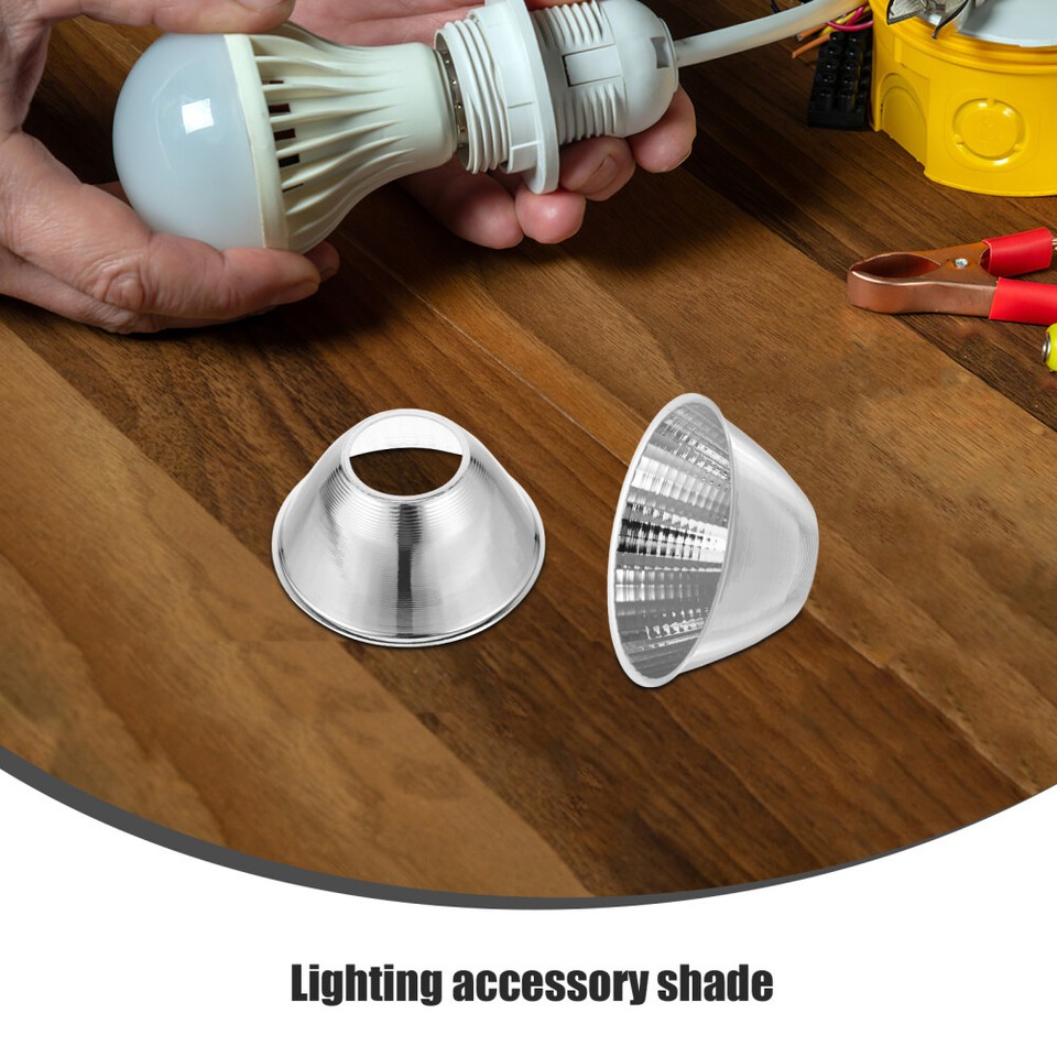 2 Pcs Flashlight Reflector Cup Reflectors Diffuser Sheet Accessory | eBay