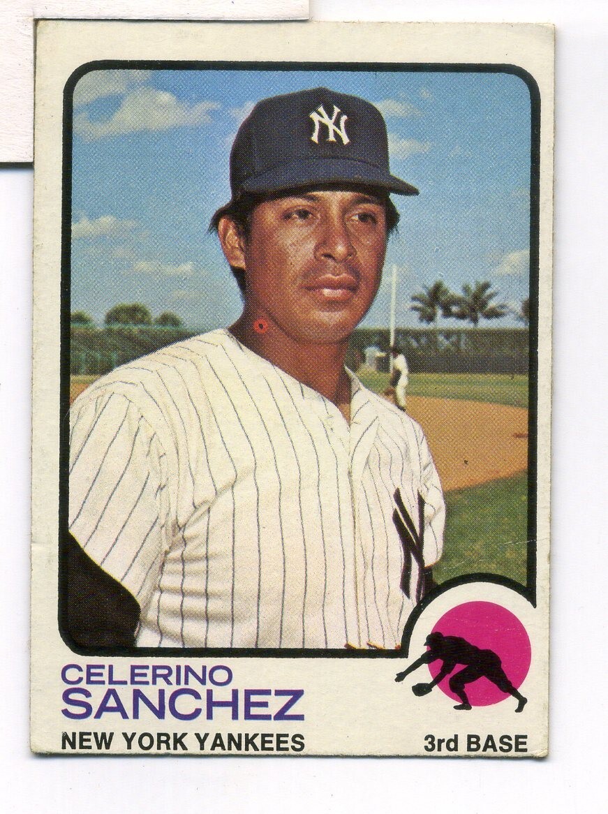 1973 Topps #103 Celerino Sanchez YANKEES | eBay