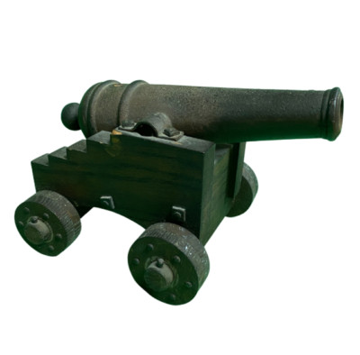 1800'S Miniature Black Powder Cast Iron Cannon | eBay