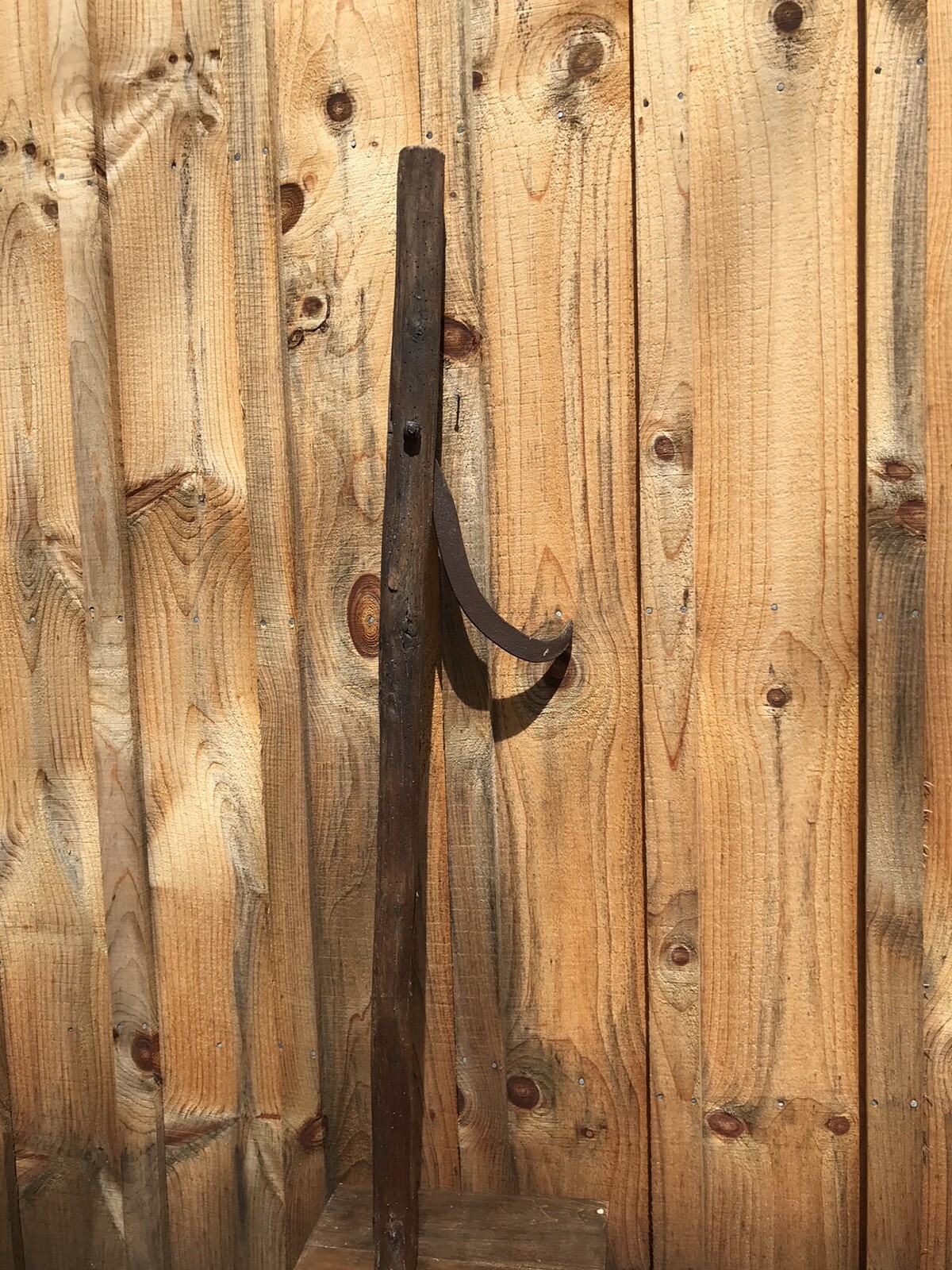 Antique Log Roller Turner Lumberjack Tool 50” Inches 1800's Primitive ...