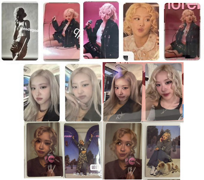 BLACKPINK ROSÉ 1ST STUDIO ALBUM ROSIE POB MERCH MD POPUP OFFICIAL ...