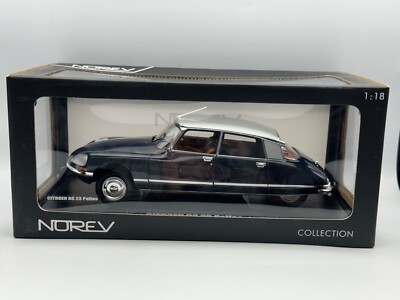 Norev Diecast Citroen DS23 Pallas, Dark Blue, 1:18 Scale, Boxed, Lot B ...