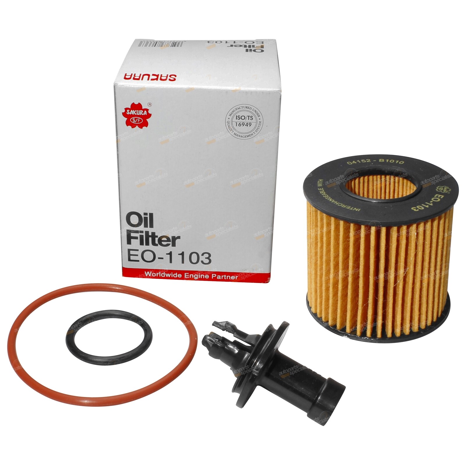 Sakura Engine Oil Filter for Daihatsu Sirion M301RS 1.3L 4cyl K3-VE ...